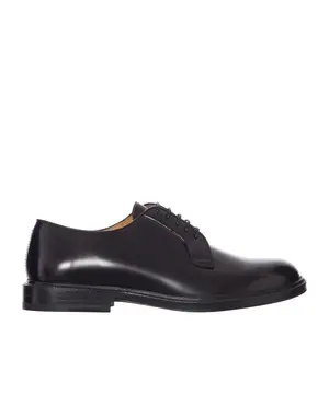 HENDERSON BARACCO Round-toe Dress Shoes - Black