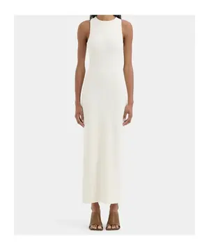SIR. Saba Cross-back Maxi Dress With Beaded Embellishments - Ivory