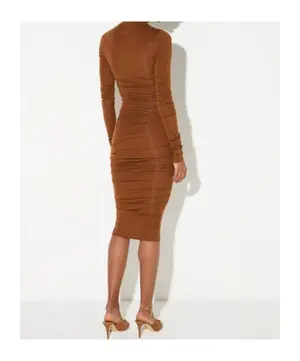 Elisabetta Franchi Dress In Lightweight Jersey Fabric