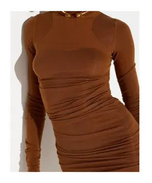 Elisabetta Franchi Dress In Lightweight Jersey Fabric