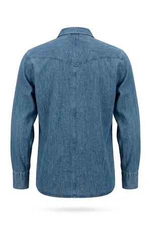 Brunello Cucinelli Western-style Press-stud Shirt
