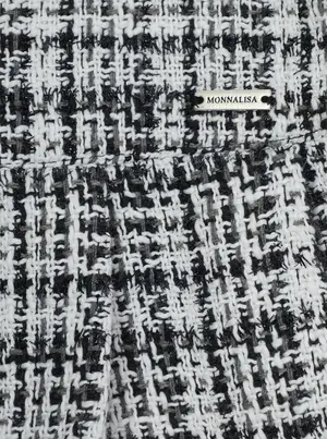 Monnalisa Tweed Skirt