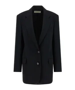 Dries Van Noten Single-breasted Crêpe Blazer