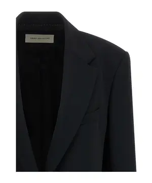 Dries Van Noten Single-breasted Crêpe Blazer