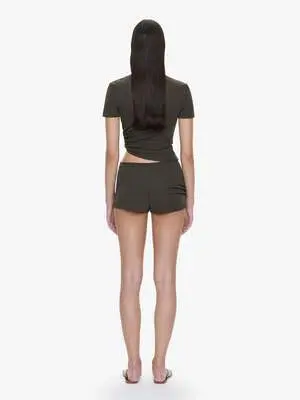 Christopher Esber Droplet Crystal Ruched Tee