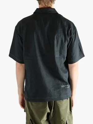 AND WANDER Buttoned Embroidered Shirt