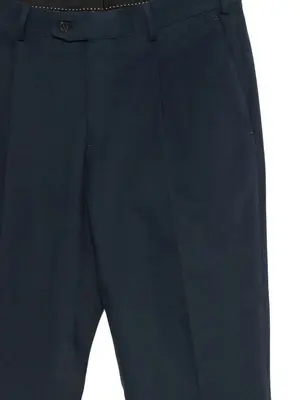 Brioni Pleated Straight-leg Trousers