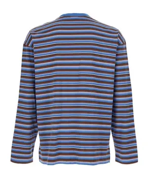 SUNFLOWER Striped Pocket Long Sleeve T-shirt