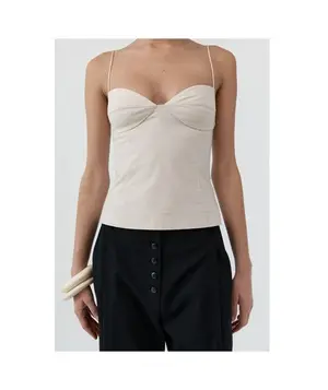 ST. AGNI Cotton Blend Camisole