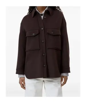 Closed Button-up Oversized Jacket