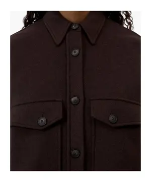 Closed Button-up Oversized Jacket