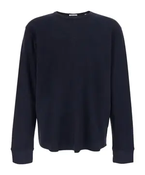 SUNFLOWER Waffle Long-sleeve Knitted Top