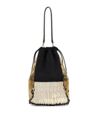 Etro Small Suede Kalispera Bag With Embroidery And Beads