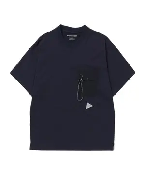 AND WANDER Carabiner T-shirt - Black
