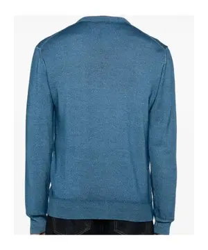 Etro Logo-embroidered Crew-neck Sweater