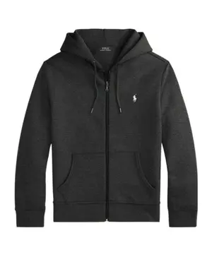 Polo Ralph Lauren Signature Polo Pony Motif Full-zip Sweatshirt - Grey