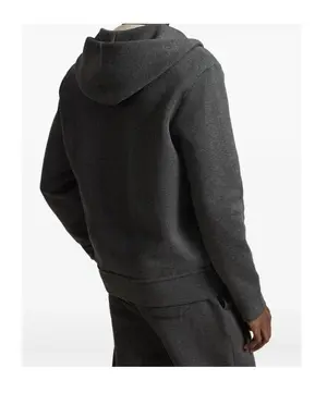 Polo Ralph Lauren Full-zip Sweatshirt With Signature Pony Motif - Grey