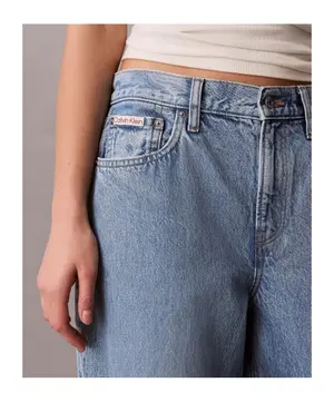 Calvin Klein High-rise Straight-leg Jeans