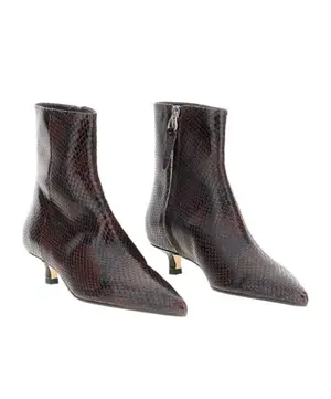AeydĒ Pointed-toe Ankle Boots - Black