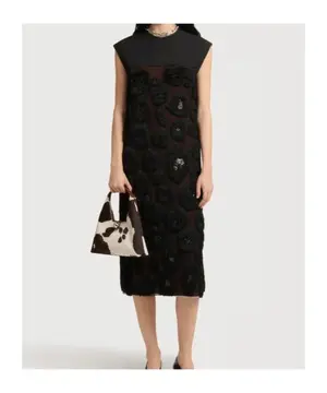 Marni Cow-print Shoulder Bag