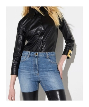 Elisabetta Franchi Shirt With Jewel Logo Detail