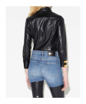 Elisabetta Franchi Shirt With Jewel Logo Detail
