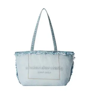 Alexander Wang Punch Medium Tote - Bleach Blue