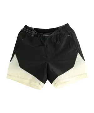 AND WANDER X Roa Ripstop Wind Shorts - Black