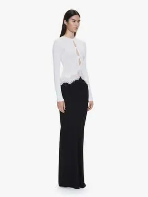 Christopher Esber Open Twist Verner Lace Dress