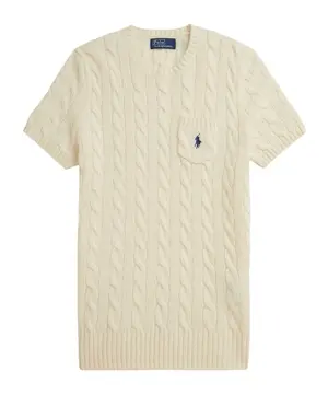 Polo Ralph Lauren Cable-knit Sweater - Nude