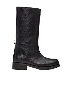 Our Legacy Haul Camion Mid-calf Boots - Deep Black