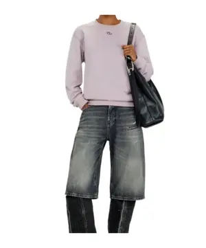 DIESEL® Oval-d Embroidered Sweatshirt