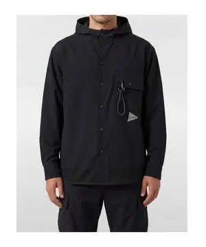 AND WANDER Hooded Casual Jacket