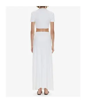 Christopher Esber Droplet Crystal Clasp Skirt