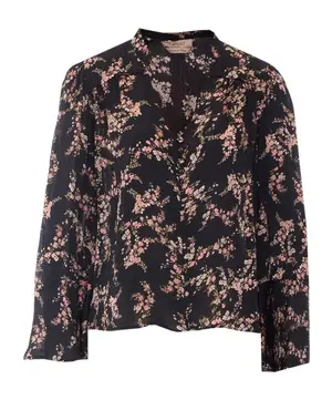 TWINSET Printed Shirt - Black