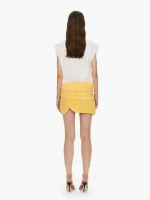 Christopher Esber Beach Glass Bubble Mini Skirt - Soleil