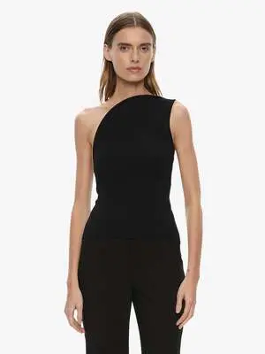 Christopher Esber Concave Wired One-shoulder Top