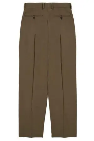 Auralee Pleated Straight-leg Pants