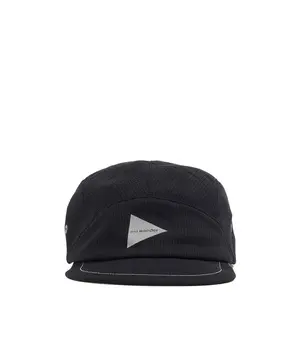 AND WANDER Logo Details On The Ventilated Hat - Black