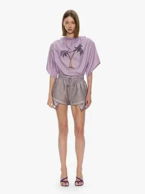 Christopher Esber Mirage Palm Poplin Top