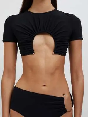 Christopher Esber U Prong Tee - Black