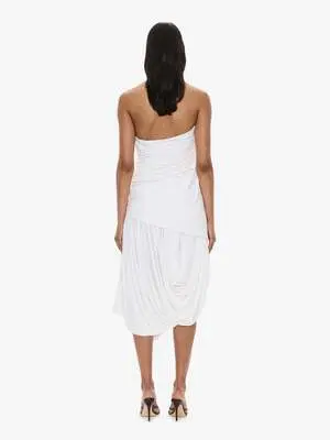 Christopher Esber Chime Necklace Drape Dress