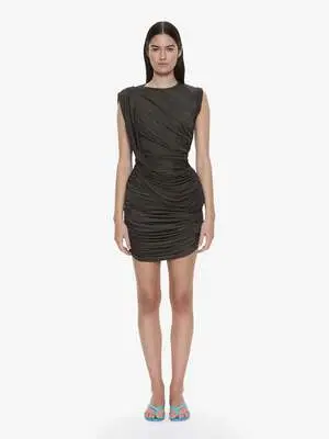 Christopher Esber Verve Twisted Tank Mini Dress - Brown