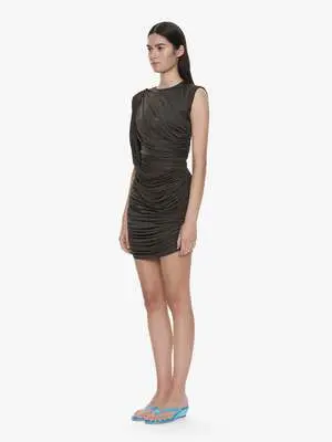 Christopher Esber Verve Twisted Tank Mini Dress - Brown