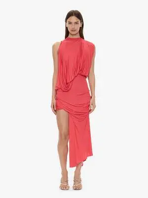 Christopher Esber Cumulus Tucked Mini Dress - Pink