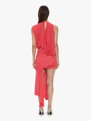 Christopher Esber Cumulus Tucked Mini Dress - Pink
