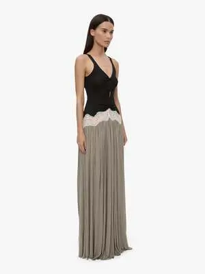 Christopher Esber Open Twist Verner Lace Tank Dress