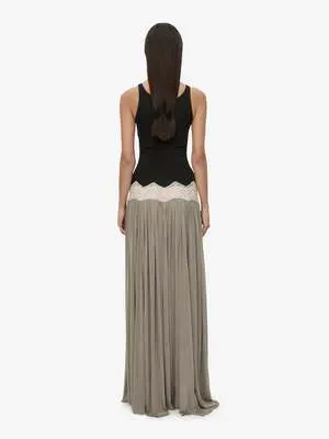 Christopher Esber Open Twist Verner Lace Tank Dress