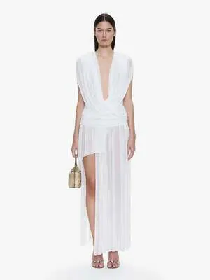 Christopher Esber Orion Layered Skirt - White