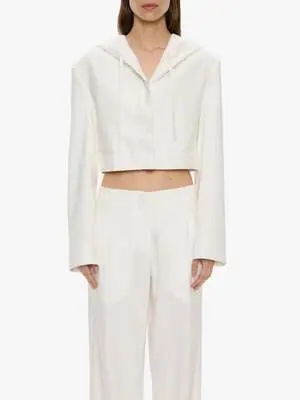 Christopher Esber Redux Linen Wide Leg Trousers